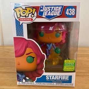 Funko | Toys | Funko Pop Sdcc 222 Exclusive Starfire Justice League ...